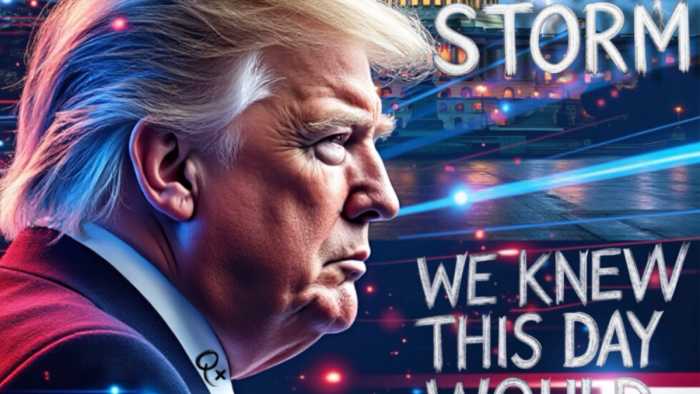 Trump Reposts QAnon Meme Twice, Featuring “Q+” and “Storm” Prophecy ...