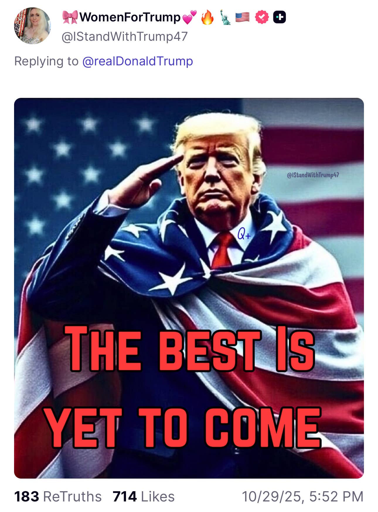 Trump Amplifies Qanon Imagery Again On Truth Social Meidastouch News 0879