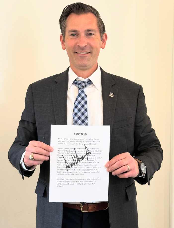 Matt Van Epps Supports Limiting Elections to One Day Only - MeidasTouch ...