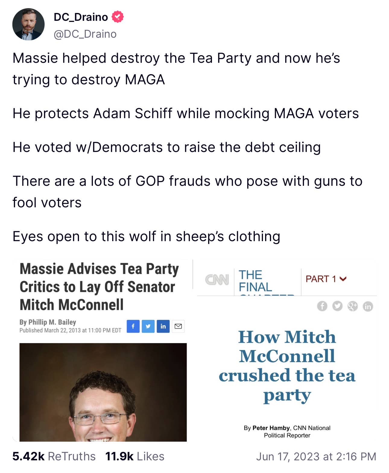 Trump Was "Embarrassed" By Republicans Raising the Debt Ceiling. Now He ...