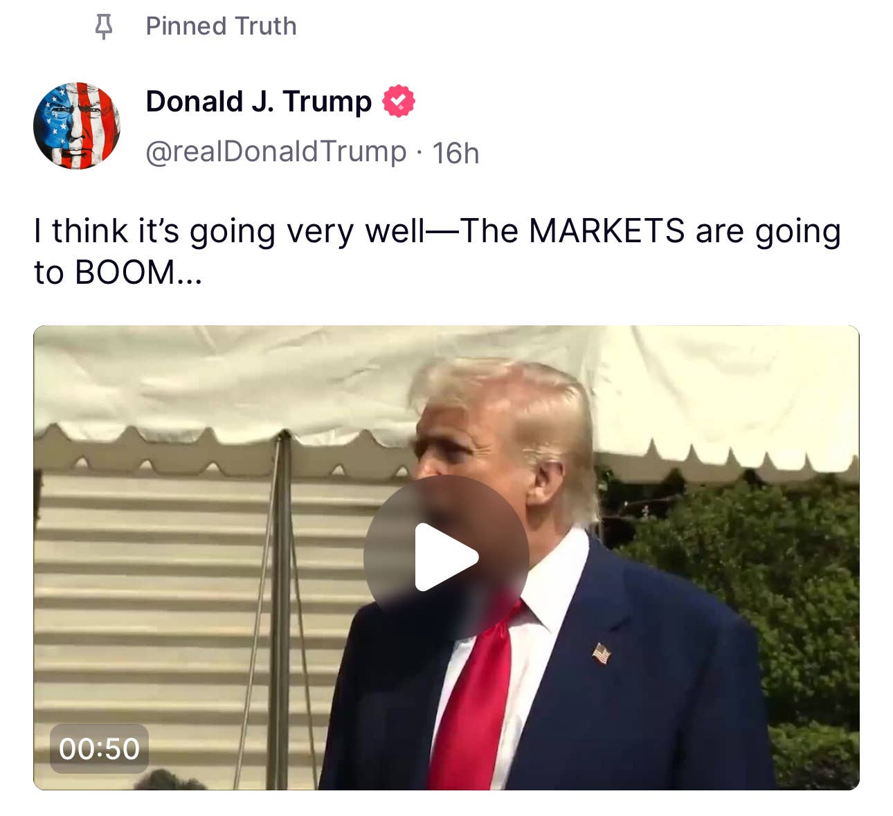 Trump Posts Slew of Pro-Tariff Content on Truth Social - MeidasTouch News