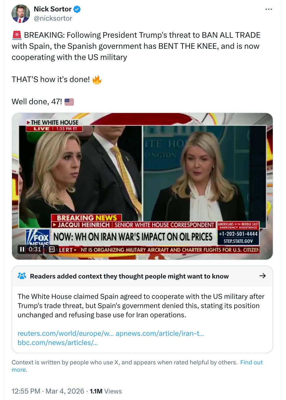 MAGA Influencer Hit With Community Note Over False Iran War Claim ...