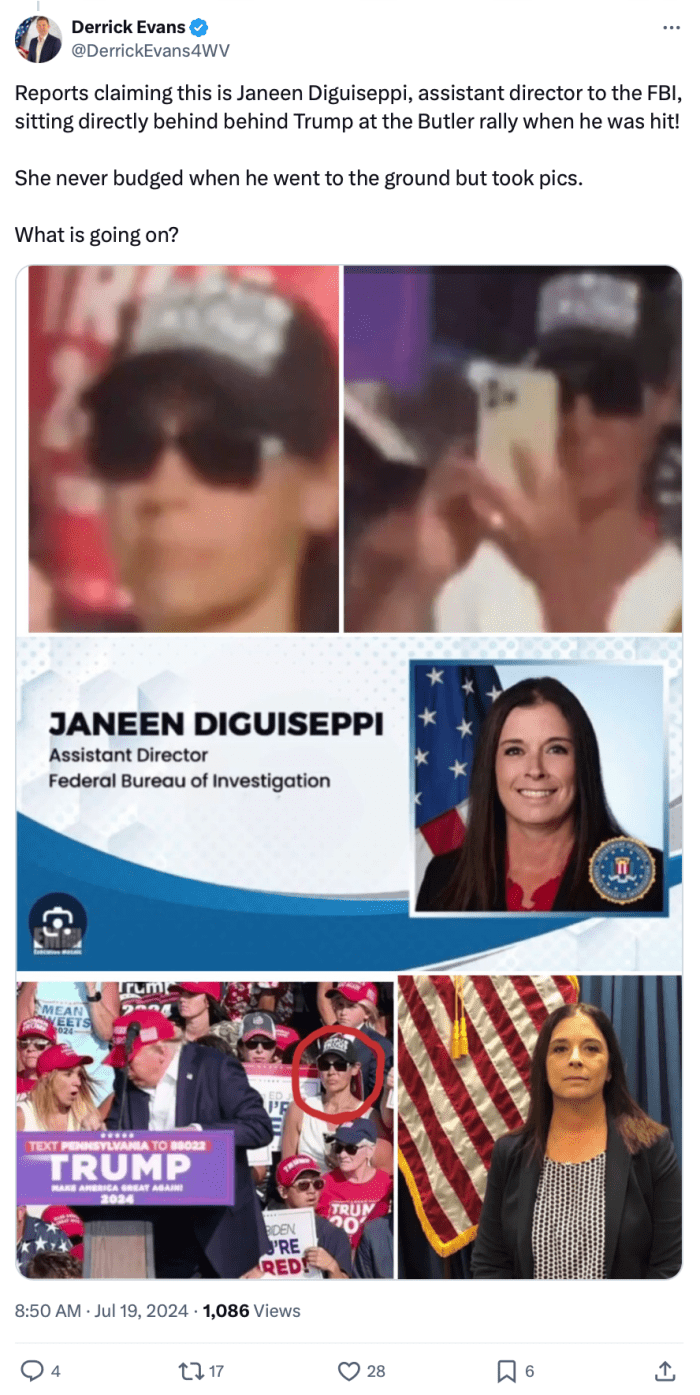 GOP Candidate Pushed False Claim of FBI Involvement In Trump ...