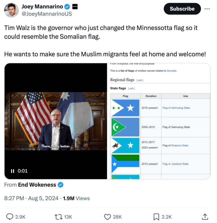 Trump's RNC Displayed New Minnesota Flag MAGA is Now Using to Attack ...