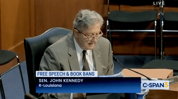 Horrifying: Republican Senator Reads Sexual Content Out Loud During ...