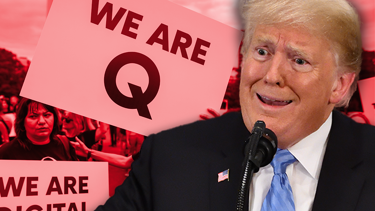 Trump Amplifies Multiple Qanon Posts Ahead Of Mar A Lago Press 6338