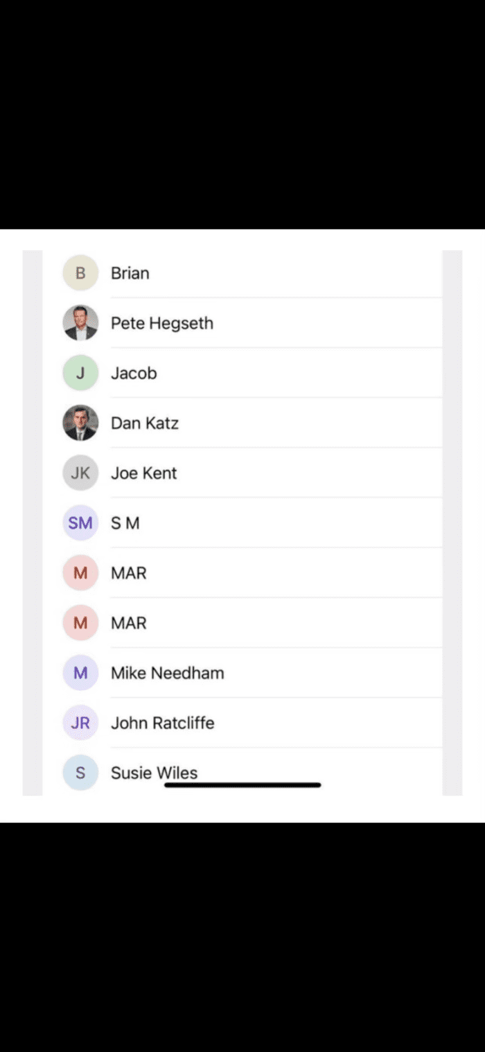 Read Here: The Atlantic Releases Full Leaked Signal Message Thread ...