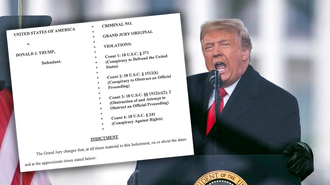 Donald Trump Indicted For 2020 Election Interference - READ THE FULL ...
