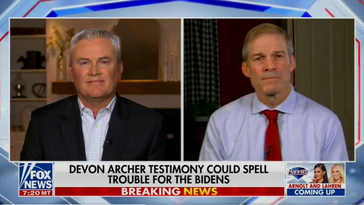 Comer and Jordan Accuse Biden of Bribery - MeidasTouch News