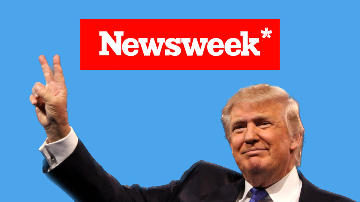 Trump Posts 2nd Altered Newsweek Article in One Day - MeidasTouch News