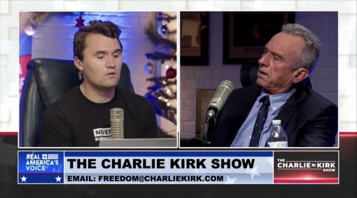 RFK Jr. Will Not Call Out Charlie Kirk‘s Racist Attack on MLK Says Campaign Advisor ...
