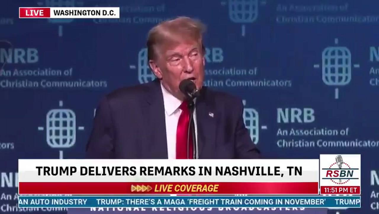 Trump Delivers Low Energy Incoherent Speech in Nashville - MeidasTouch News