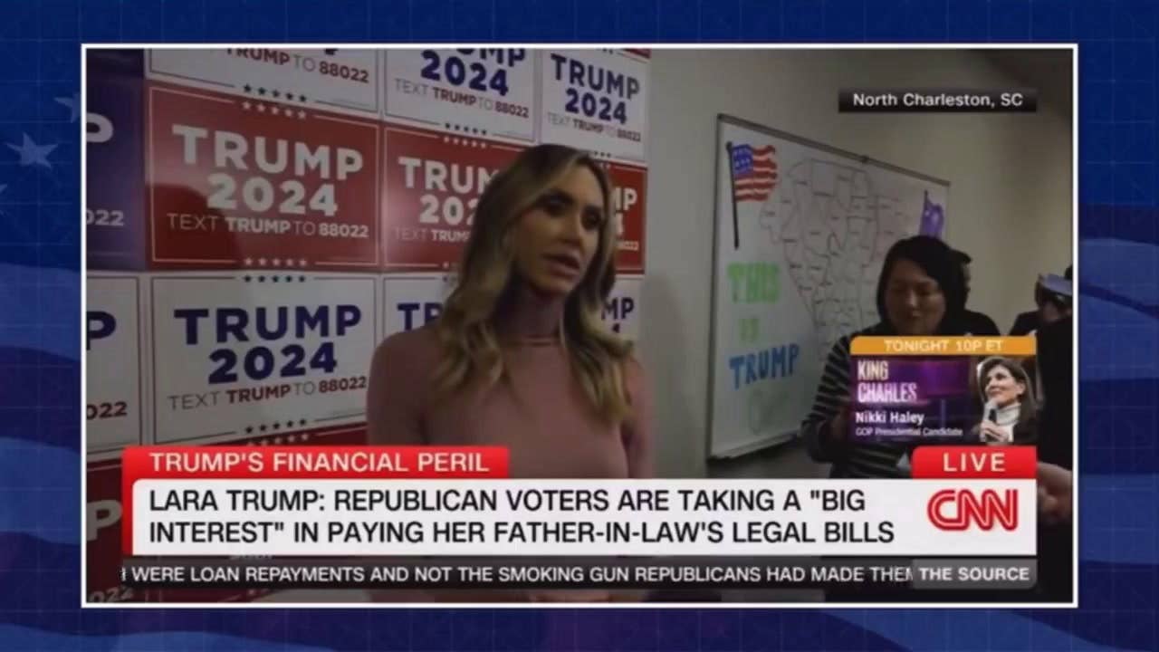 Jaime Harrison tells Lara Trump to spend all RNC money on Donald Trump ...
