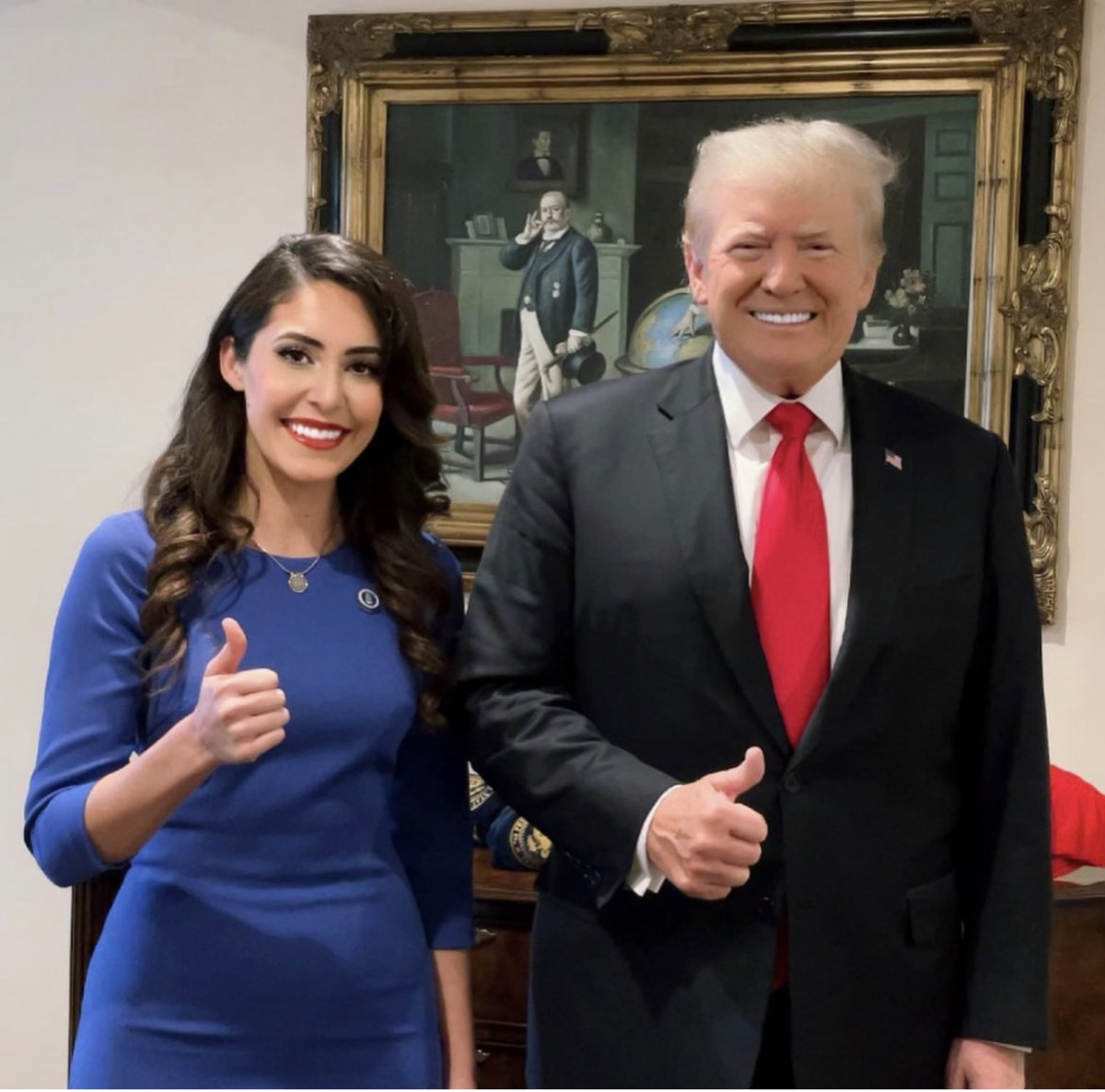 Anna Paulina Luna Introduces Legislation To Put Trump's Face On Mount ...