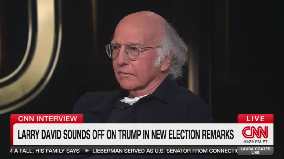 Larry David Rips into Donald Trump, Labeling Him a 'Little Baby ...