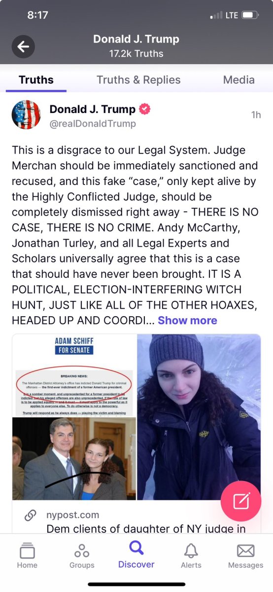 Donald Trump Continues Attacking Judge Merchan's Daughter - MeidasTouch News