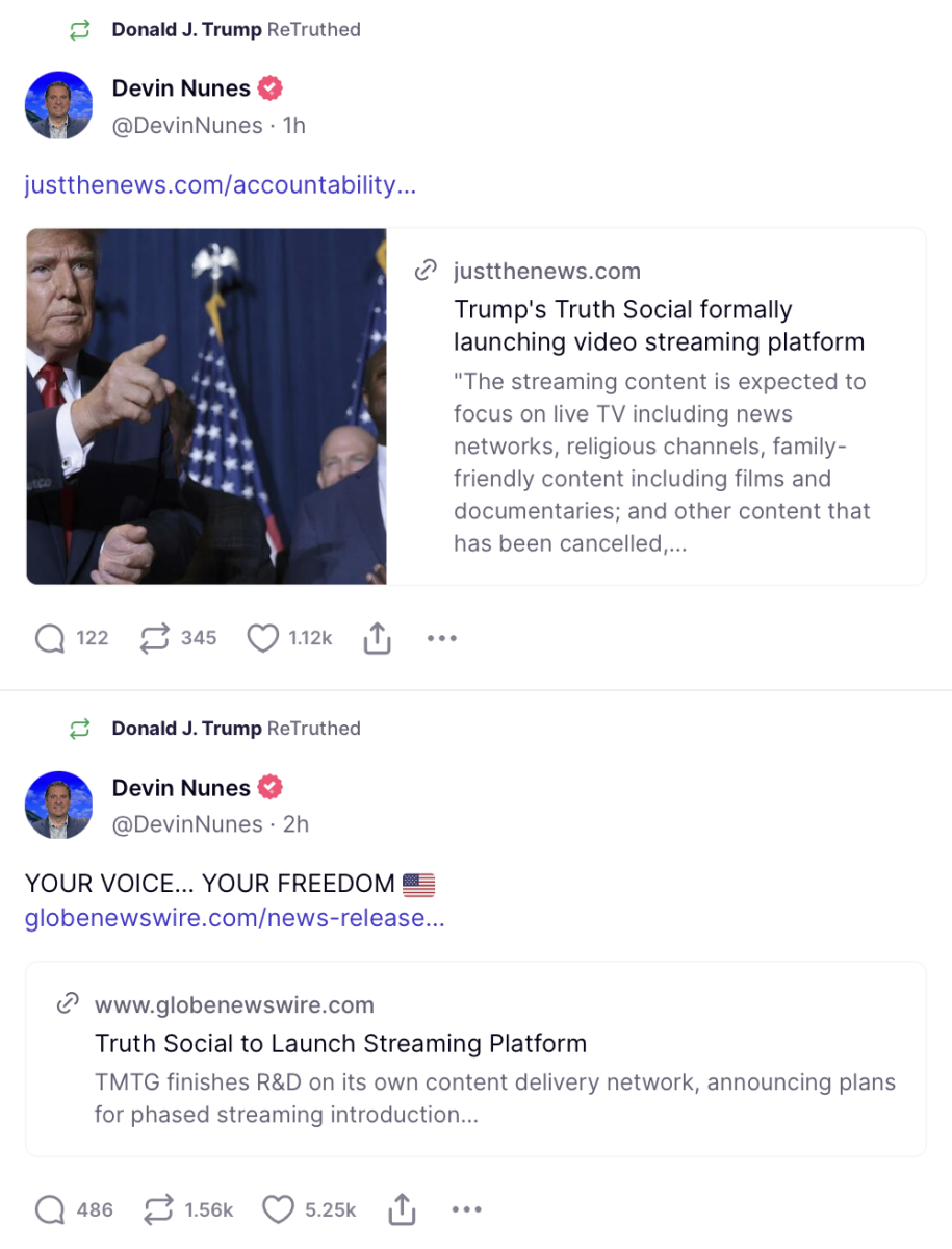 Trump Media and Technology Group Admits Trump Could Hurt Their ...