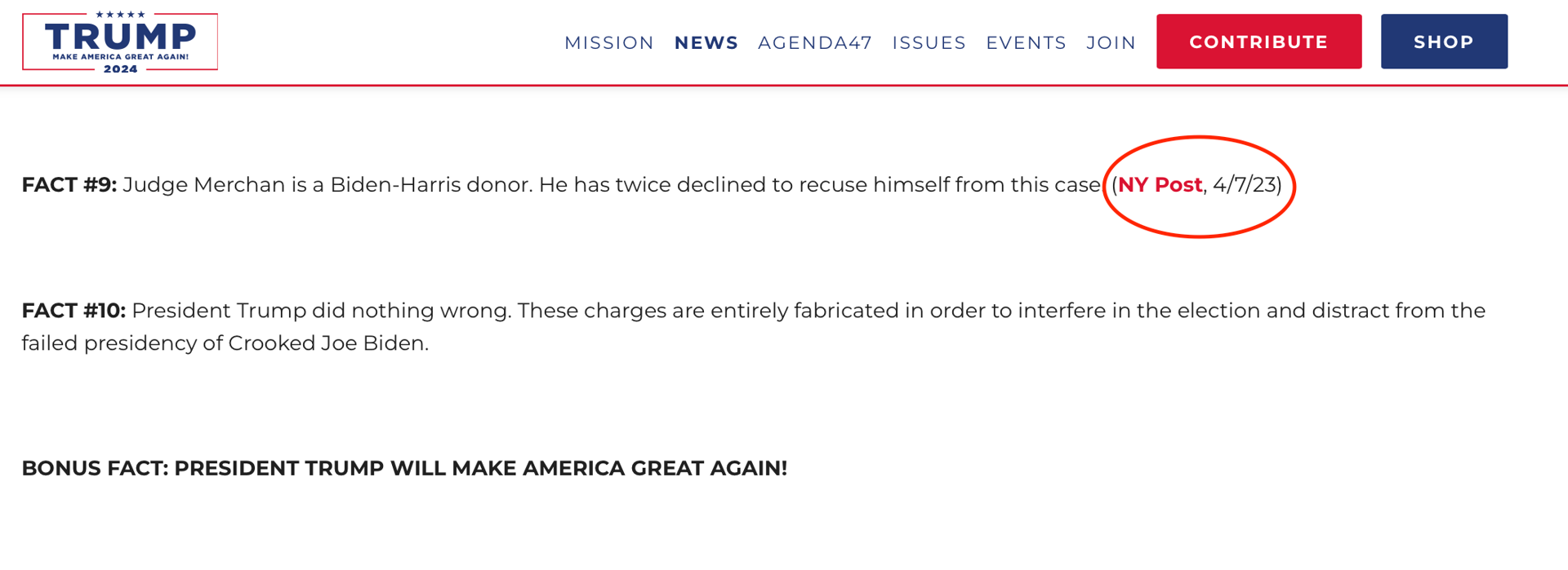 Trump Launched More Gag Order Violations Using His Official Campaign ...