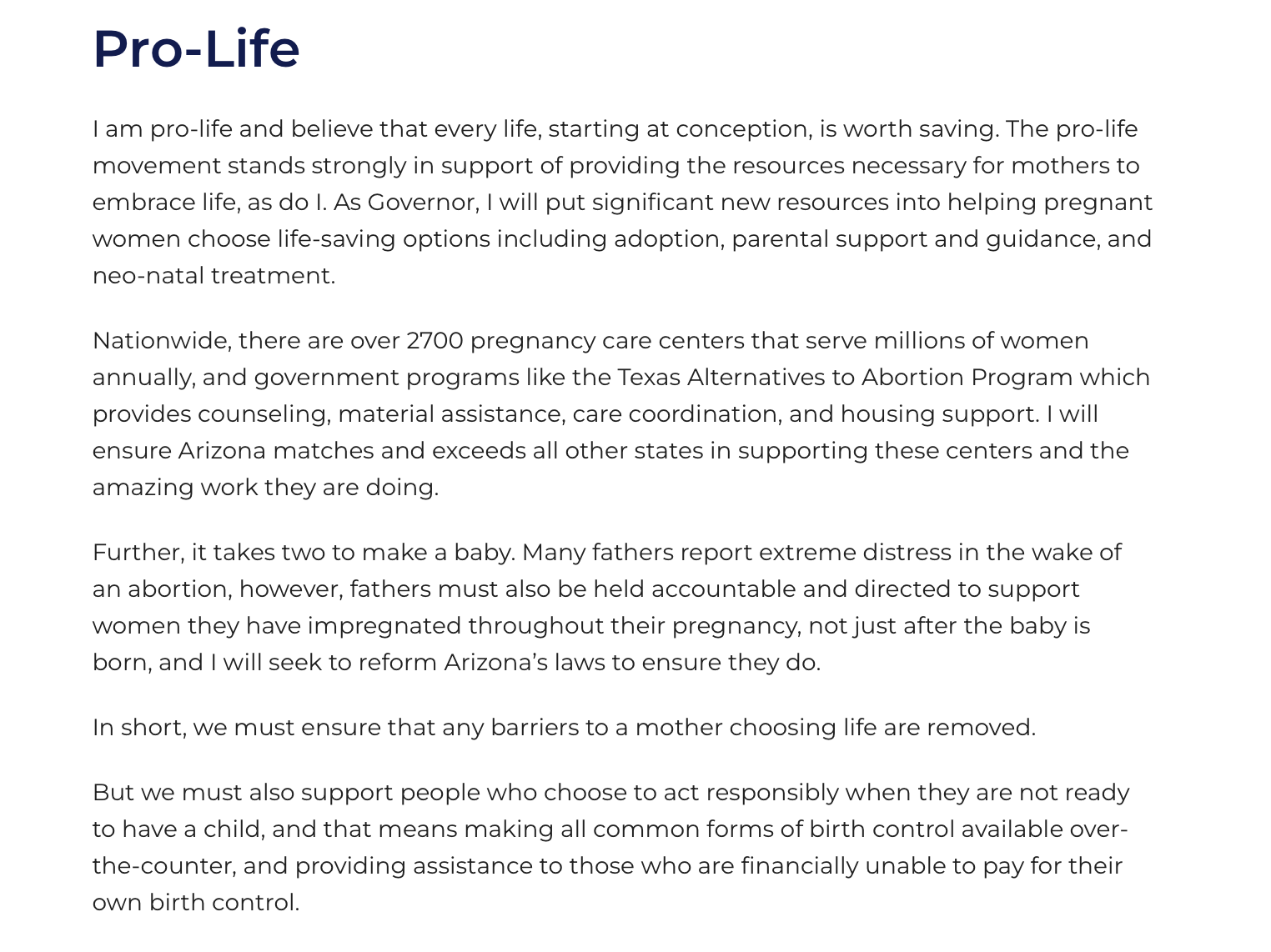 Kari Lake Removed "Pro-Life" from Her Campaign Webpage - MeidasTouch News
