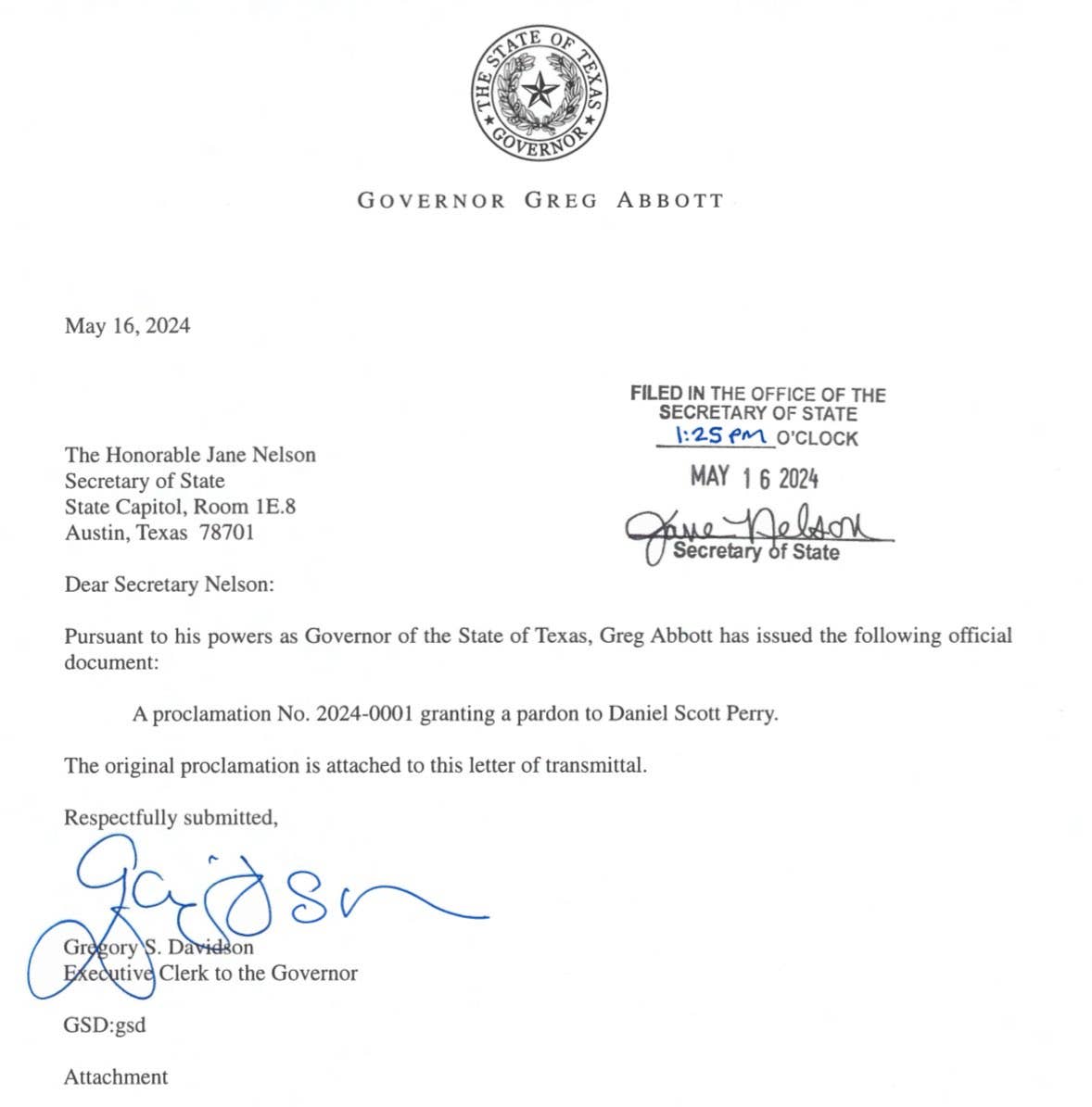 Greg Abbott Pardons Daniel Perry, Man Convicted of Murdering BLM ...