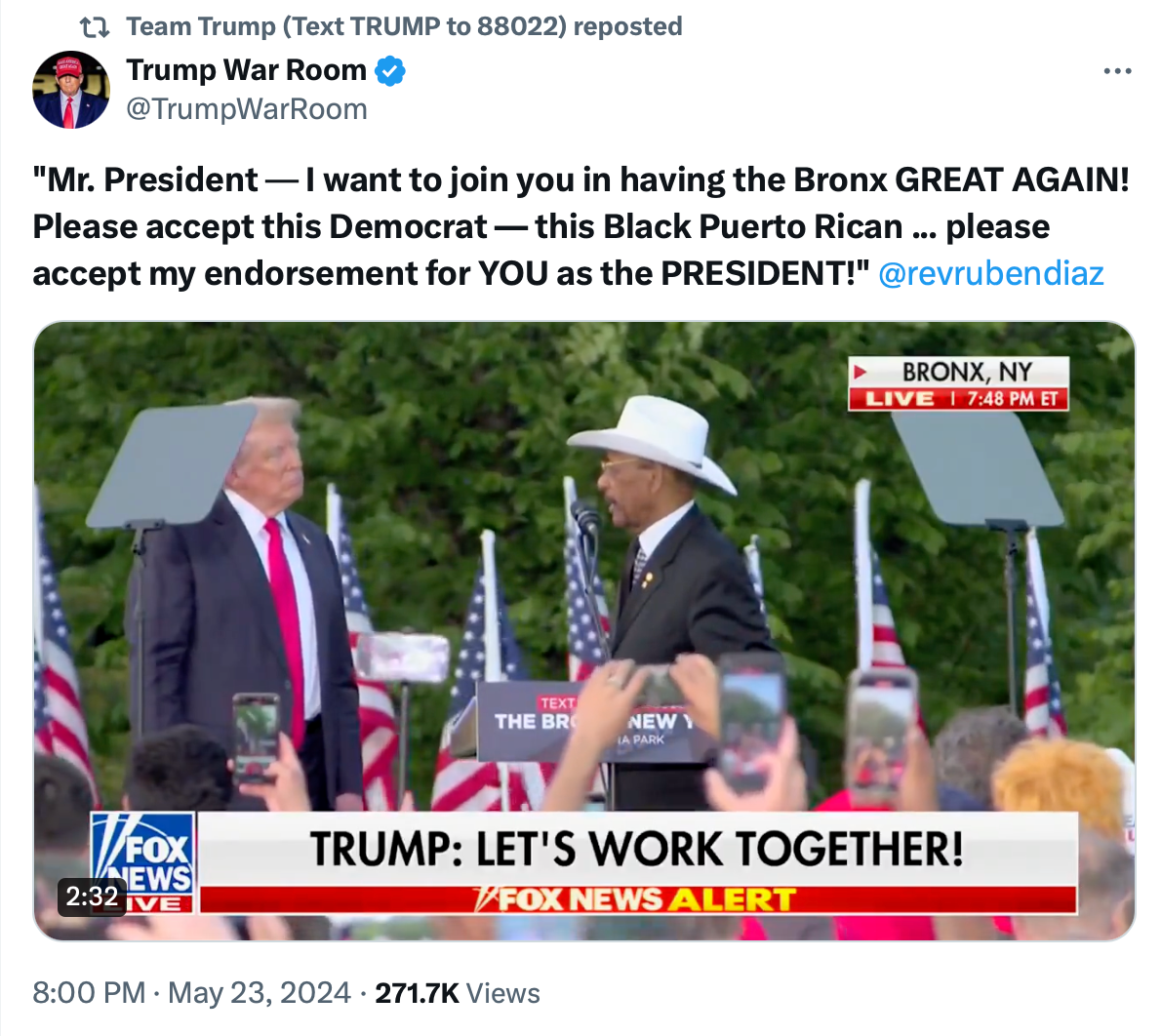 Trump's Bronx Rally Guest Has History of Homophobic Comments ...