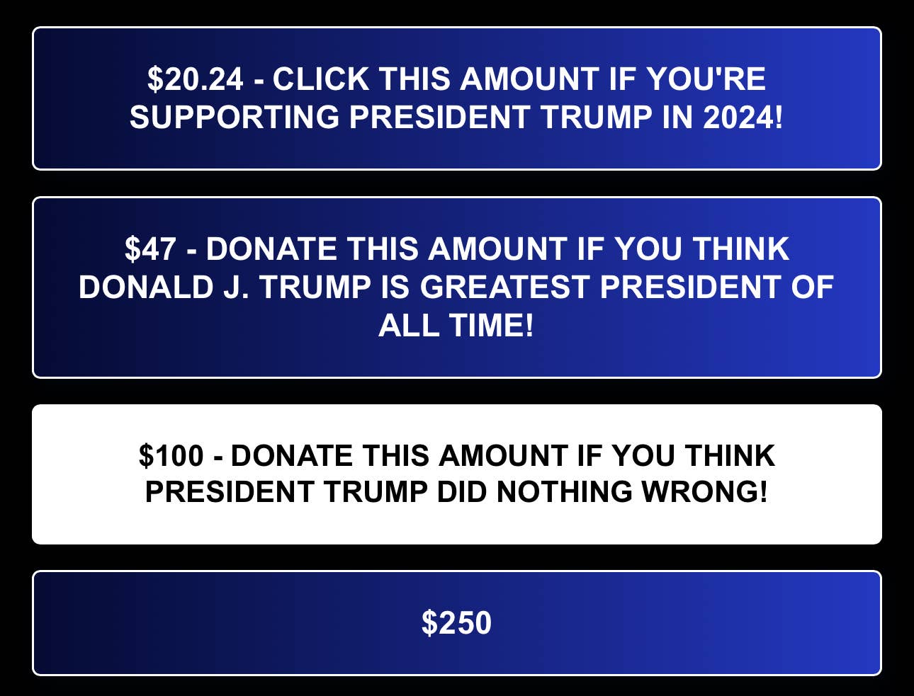 Convicted Felon Trump Calls Himself “Political Prisoner” in Fundraising ...