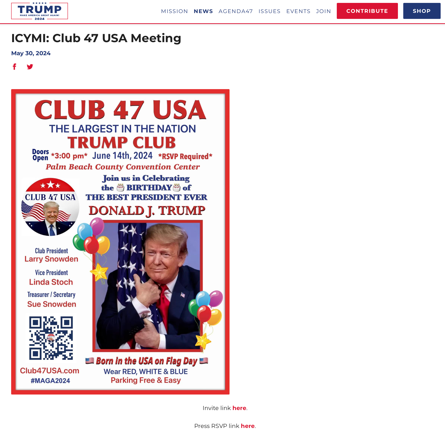 Confident Trump Announced Birthday Party Campaign Event During Jury ...