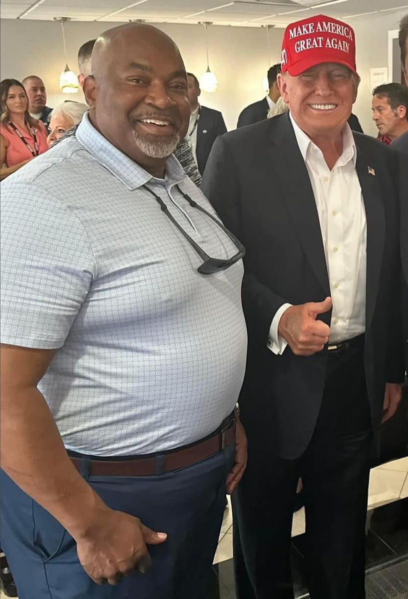 Trump Named Mark Robinson to His “Black Americans for Trump” Coalition While Commemorating ...