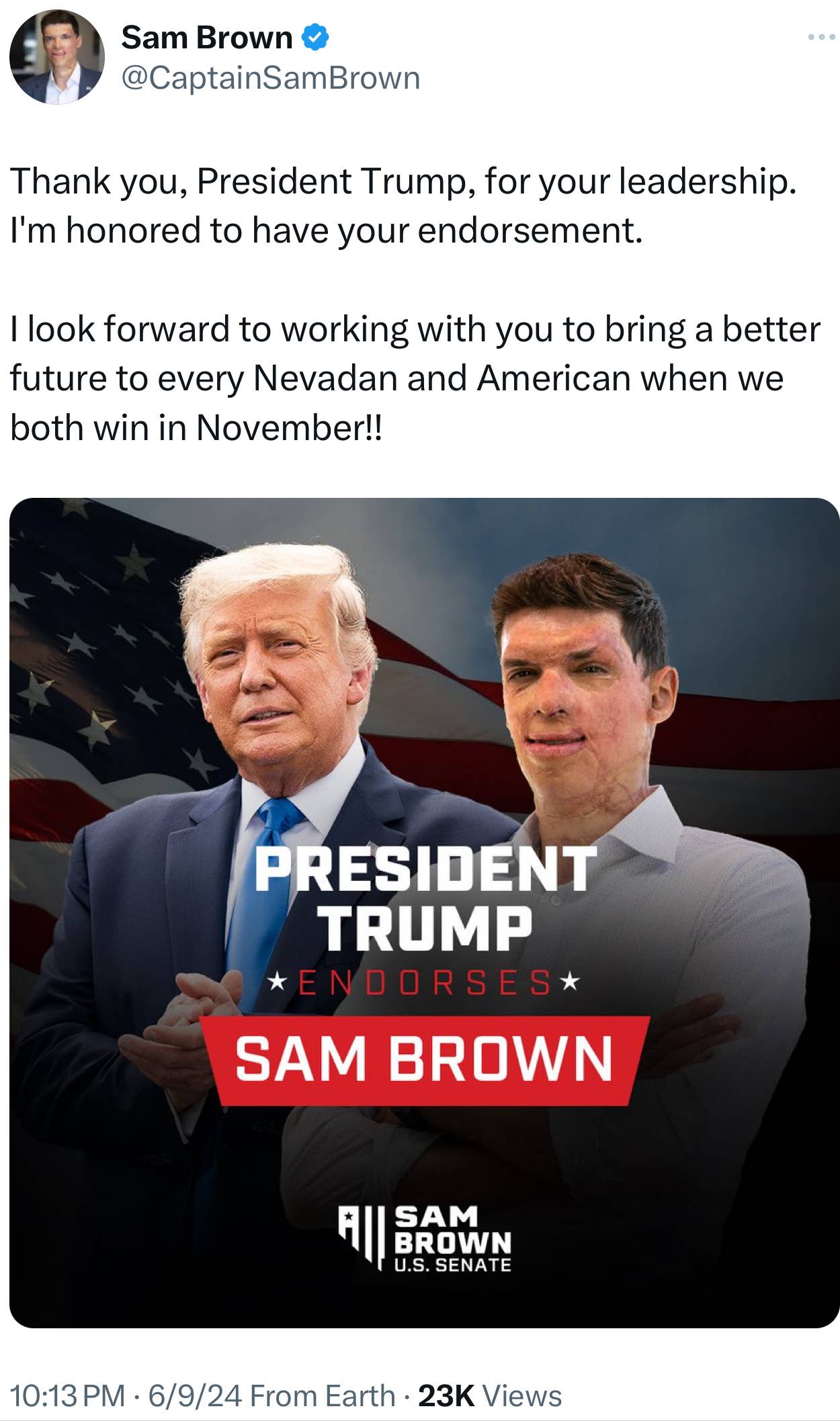 "Terrible"– MAGA Slams Trump for Endorsing Nevada “RINO” Candidate Sam ...