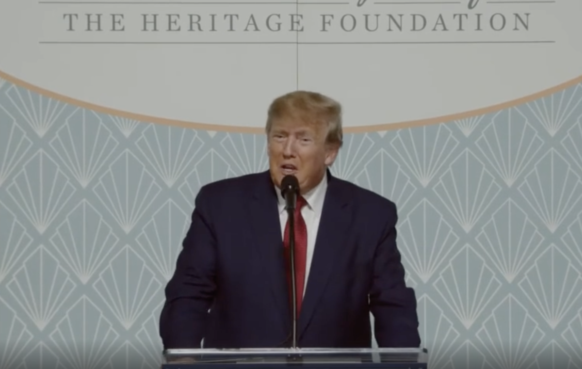 Trump's Campaign Page Repeatedly Cites Group Responsible for Project ...