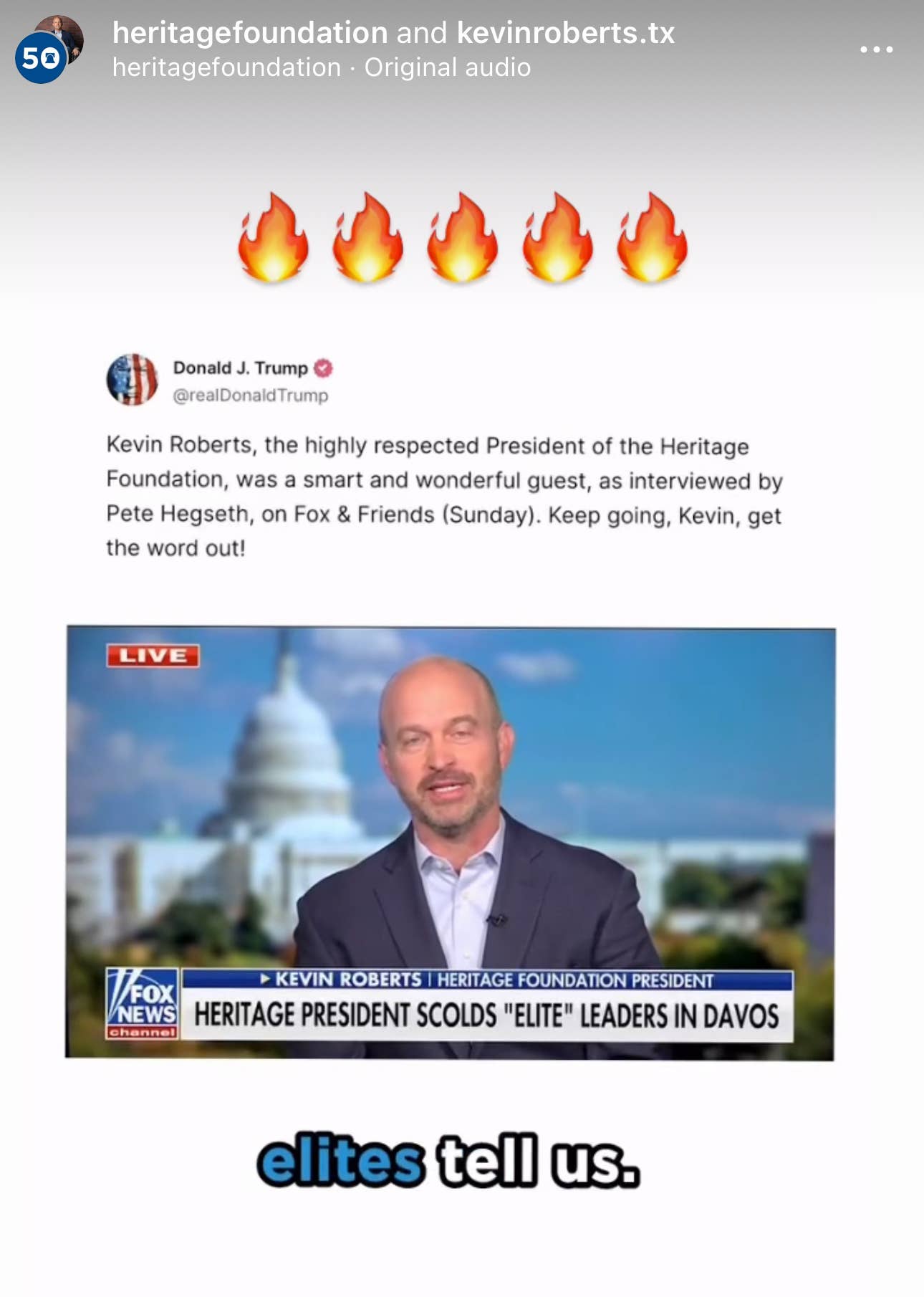 Trump Praised President of Project 2025 Parent Group by Name Twice This ...