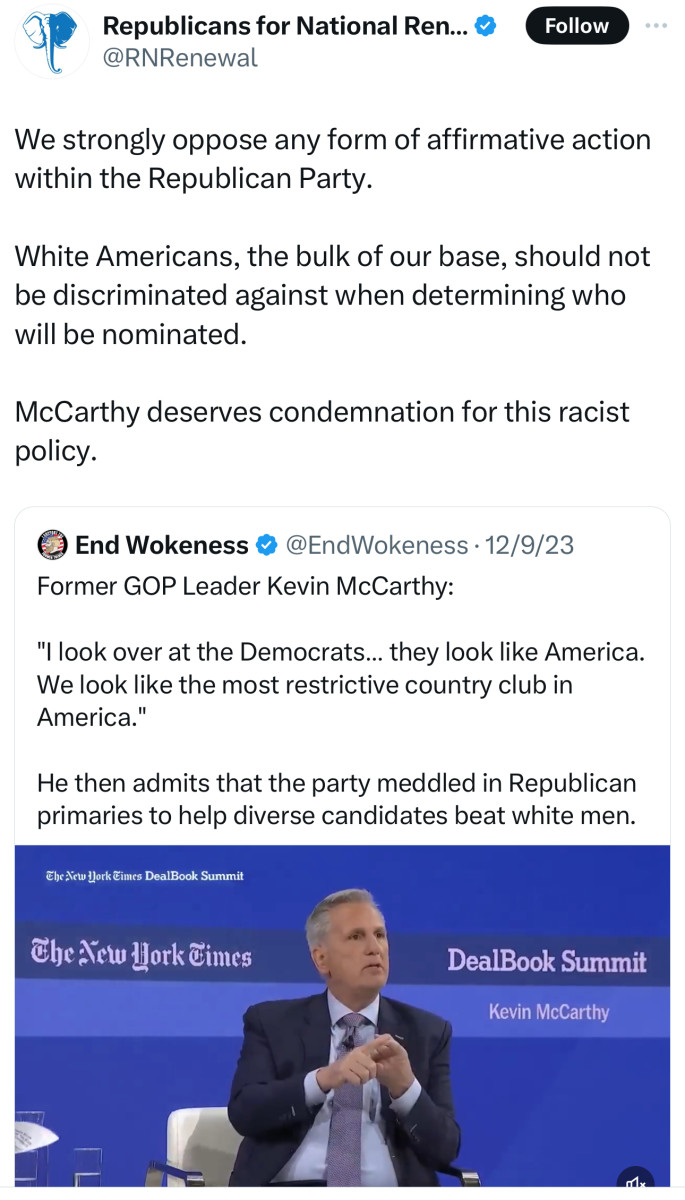 Trump Signals Support for Group Seeking RNC “Anti-White Racism” Policy ...