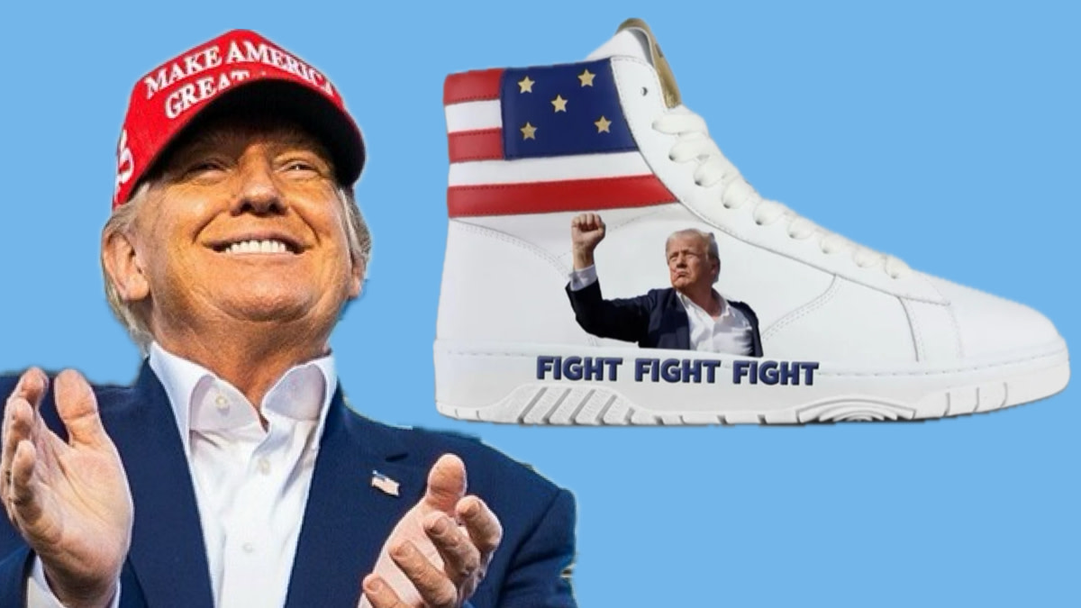 Trump is Now Selling $299 Assassination Attempt Edition Sneakers ...