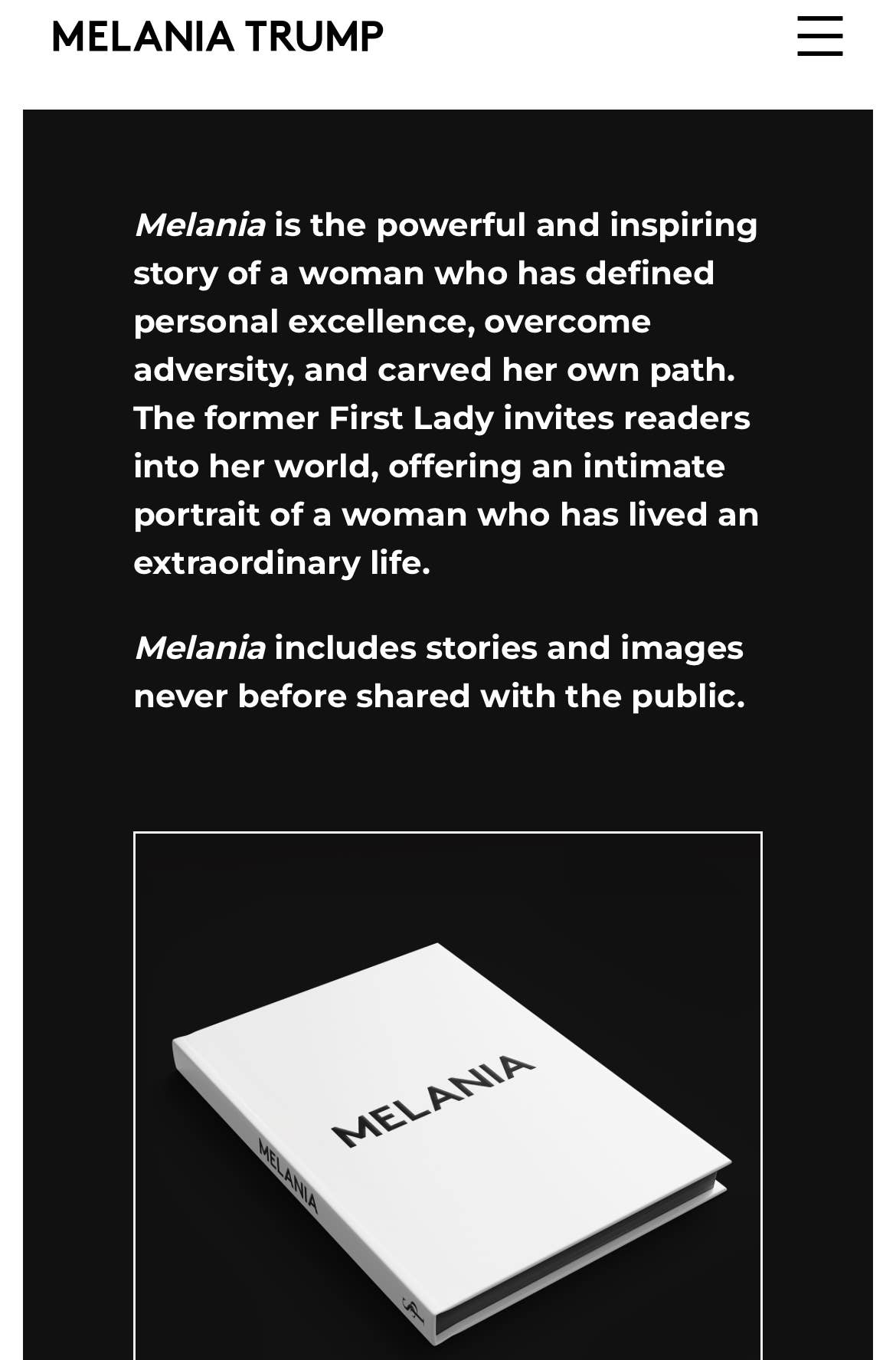 Melania Trump's 'Memoir' is Now on Sale - MeidasTouch News