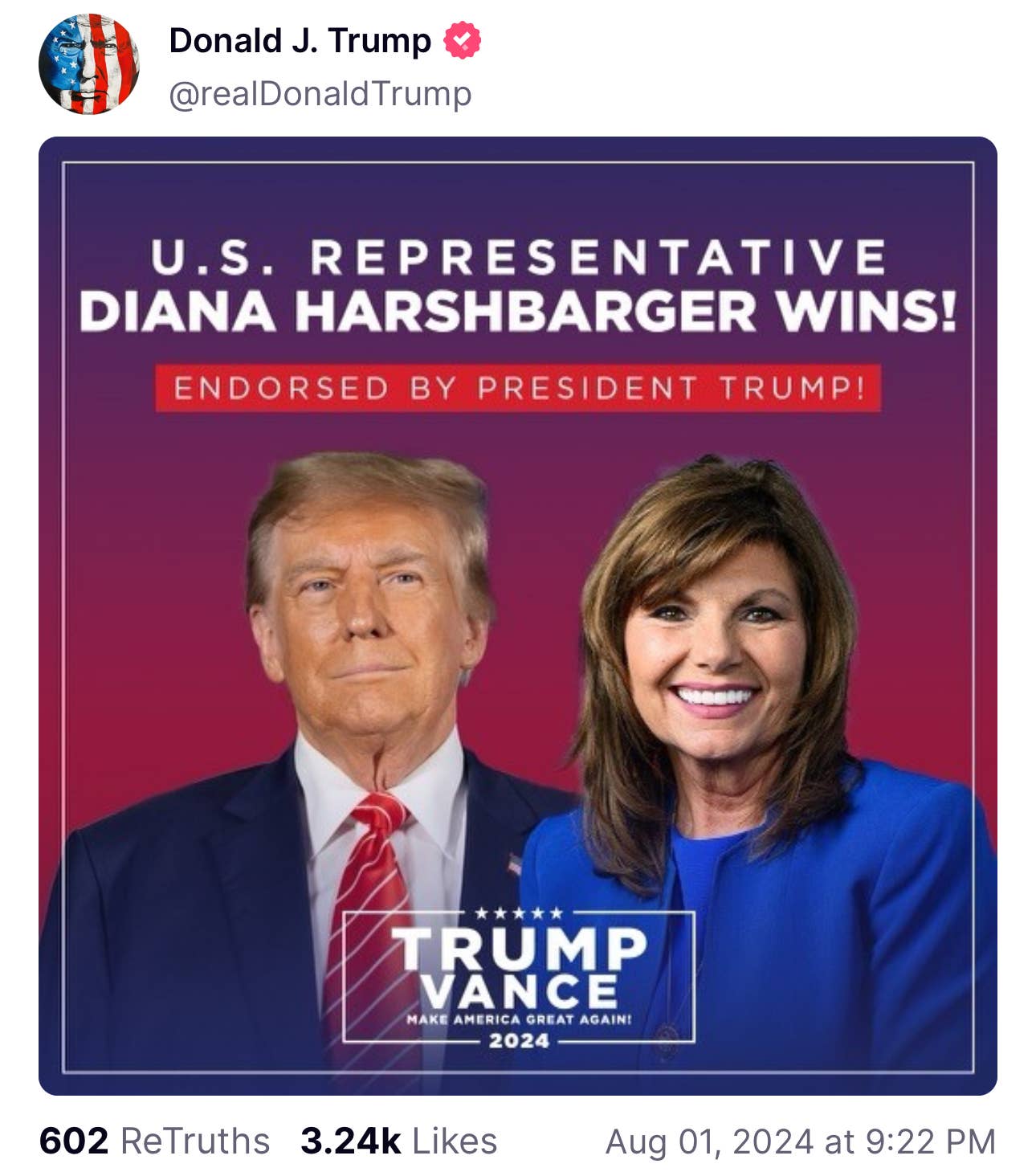 Trump Spikes Football for Unopposed Endorsement Wins in Tennessee GOP ...