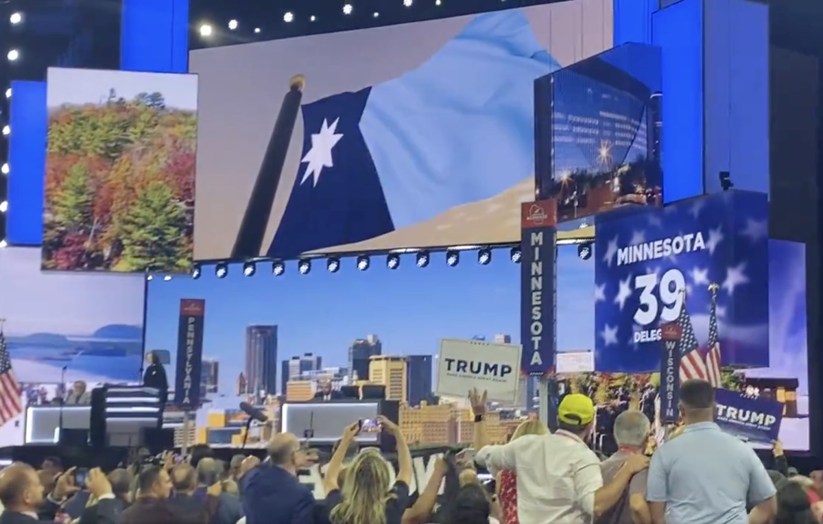 Trump's RNC Displayed New Minnesota Flag MAGA is Now Using to Attack ...