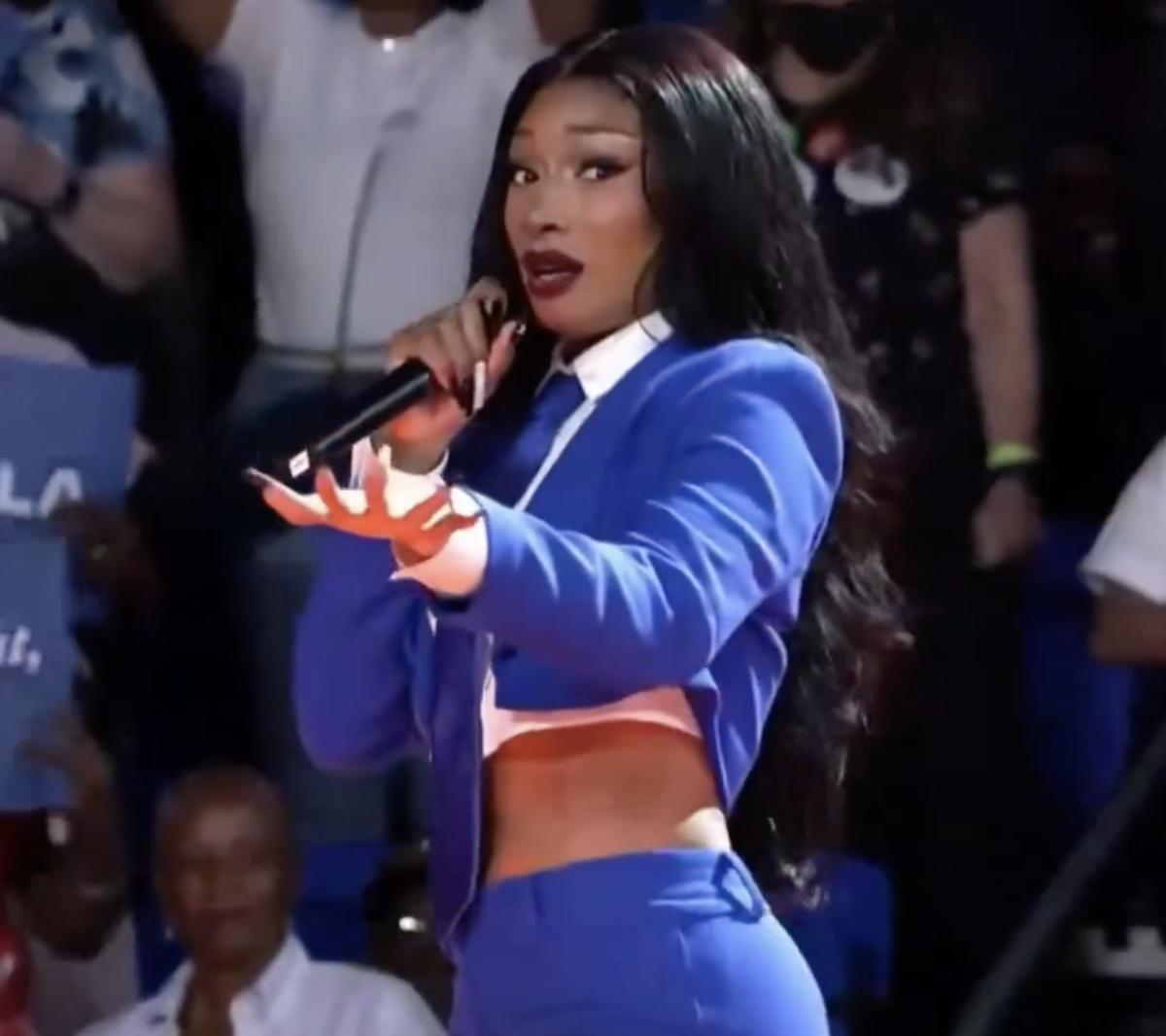 "Second-Tier Rapper"— Trump / Vance Campaign Attacks Megan Thee ...