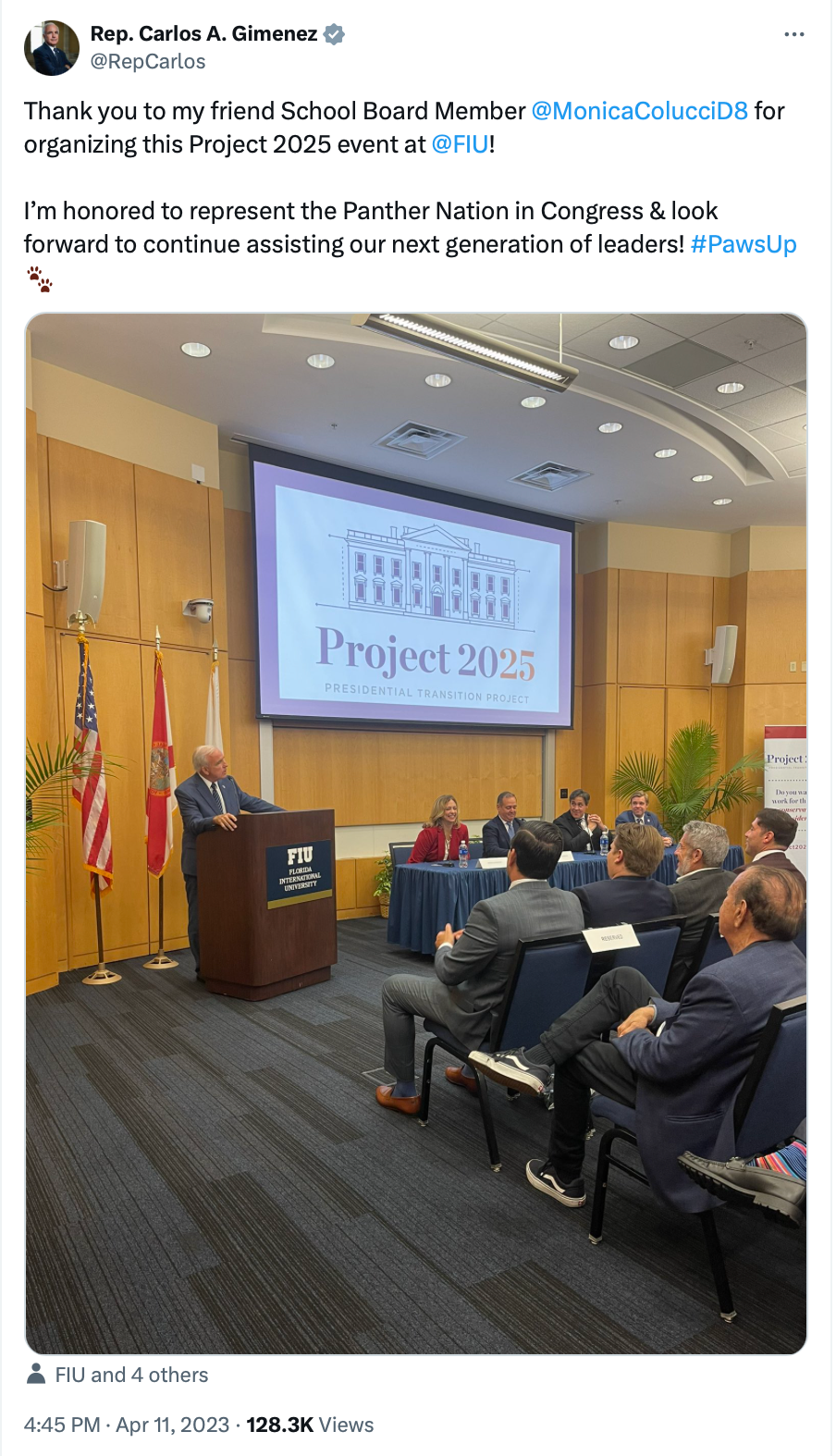 Trump-Endorsed House Republican Spoke at Project 2025 Launch Event ...