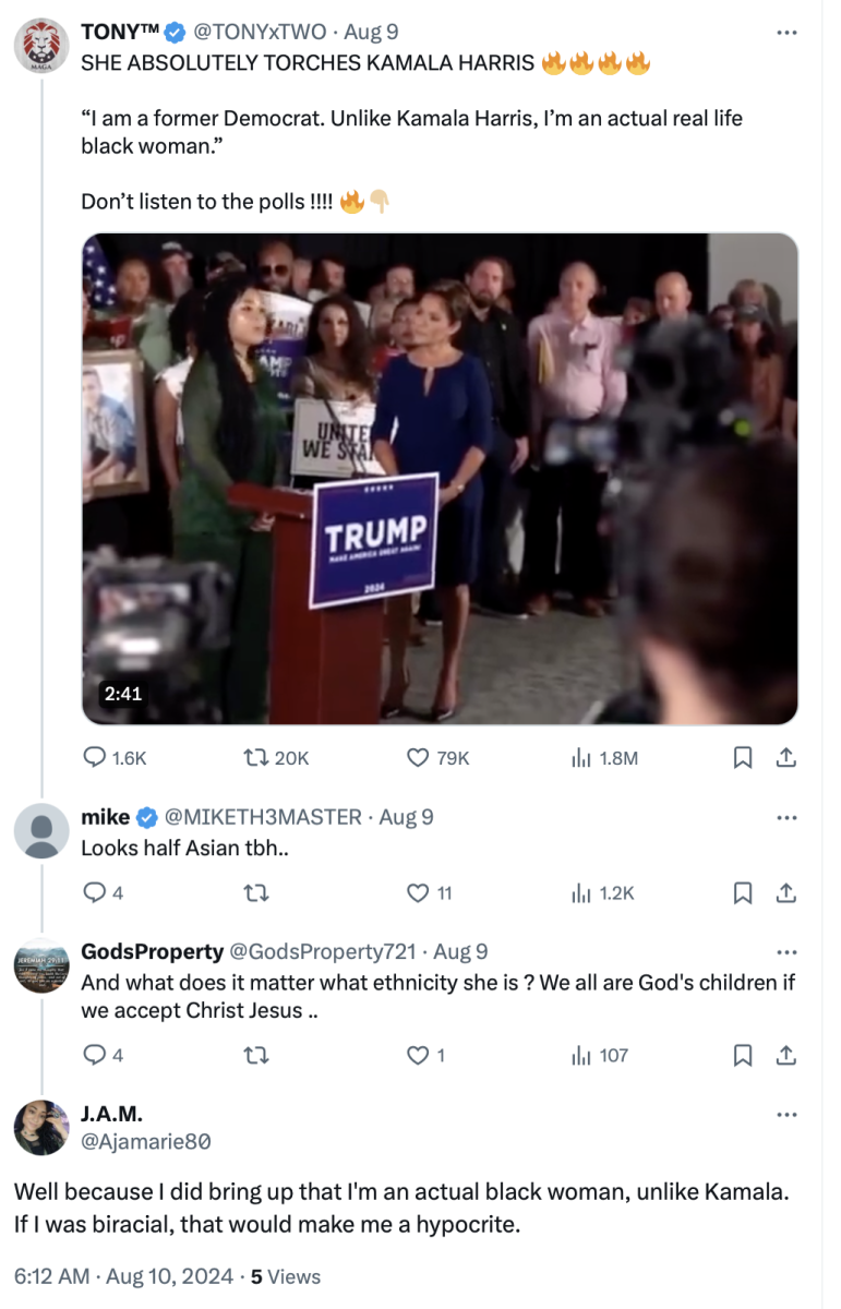 Viral Speaker at Kari Lake's "Democrats for Lake" Event Registered ...