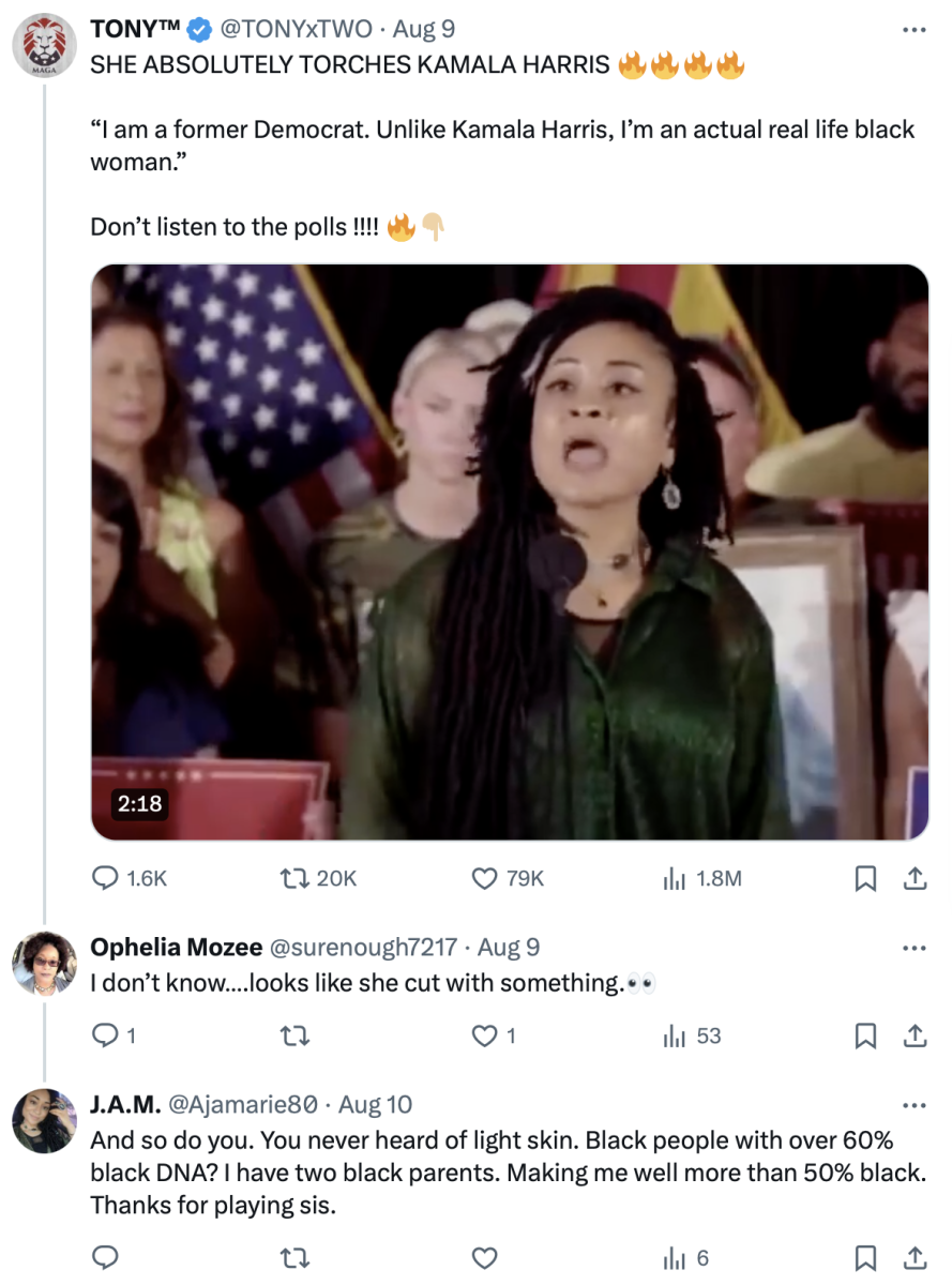 Viral Speaker at Kari Lake's "Democrats for Lake" Event Registered ...