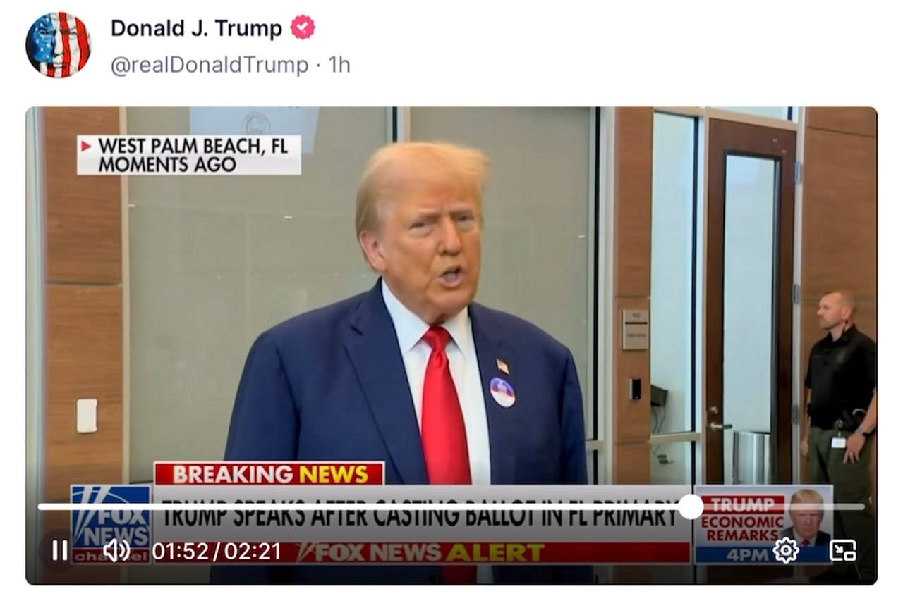 Trump Evades Reporter Confronting His Debunked Kamala Harris AI Crowd ...