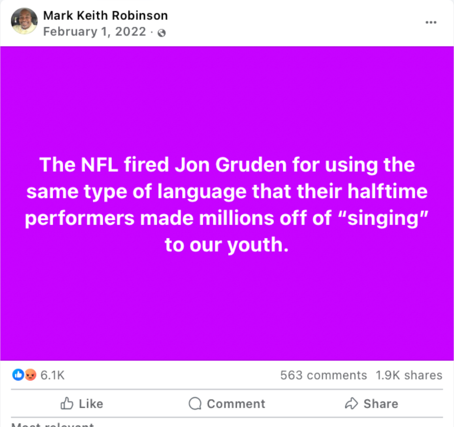 Mark Robinson Has A History Of Disparaging The NFL - MeidasTouch News