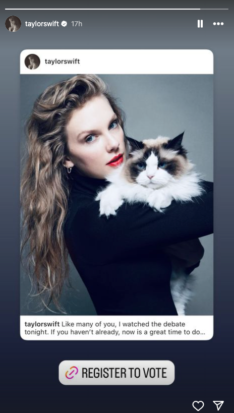 Clicks On Taylor Swift's Voter Registration Link Surge - MeidasTouch News