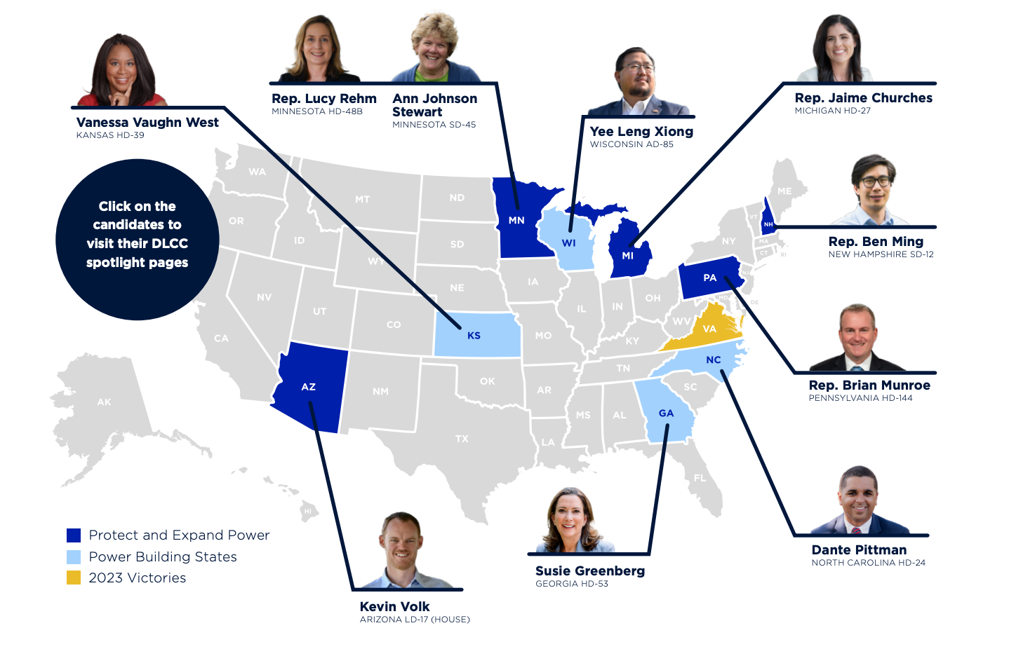 Democrats Release Interactive Plan to Win State-Level Races All Over ...