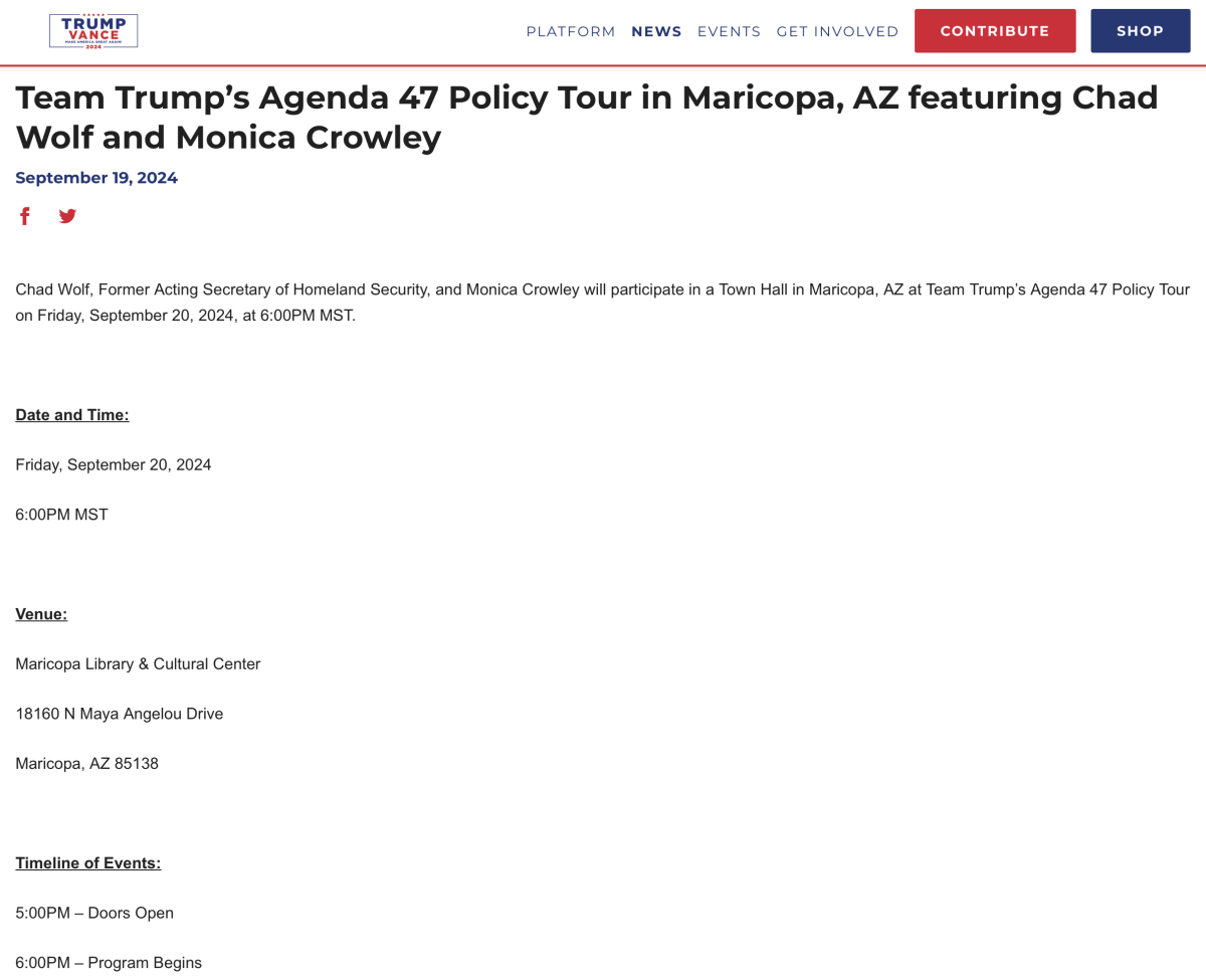 Trump Continues Policy Tour with Project 2025 Contributor - MeidasTouch ...