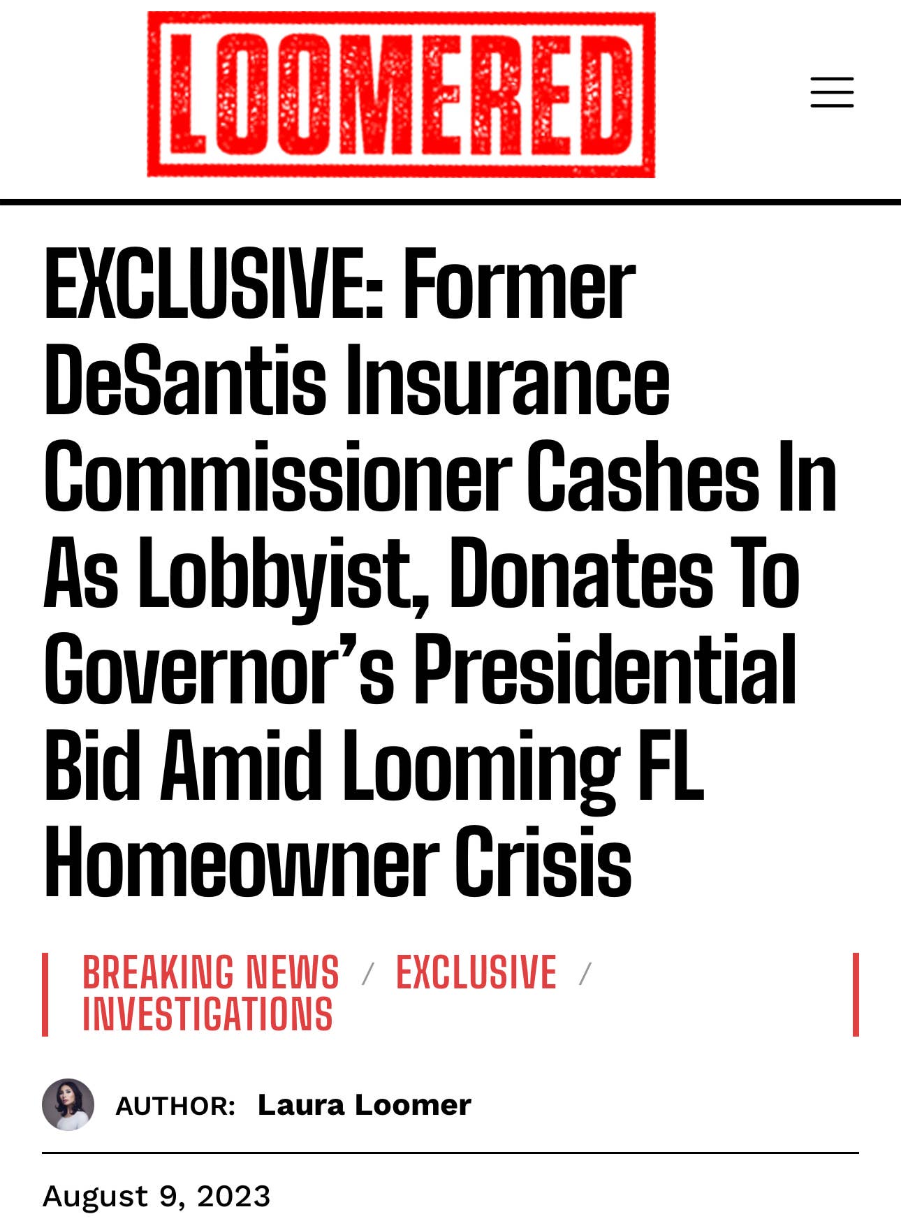 The Trump Campaign Amplified Laura Loomer a Dozen Times on Their Own ...