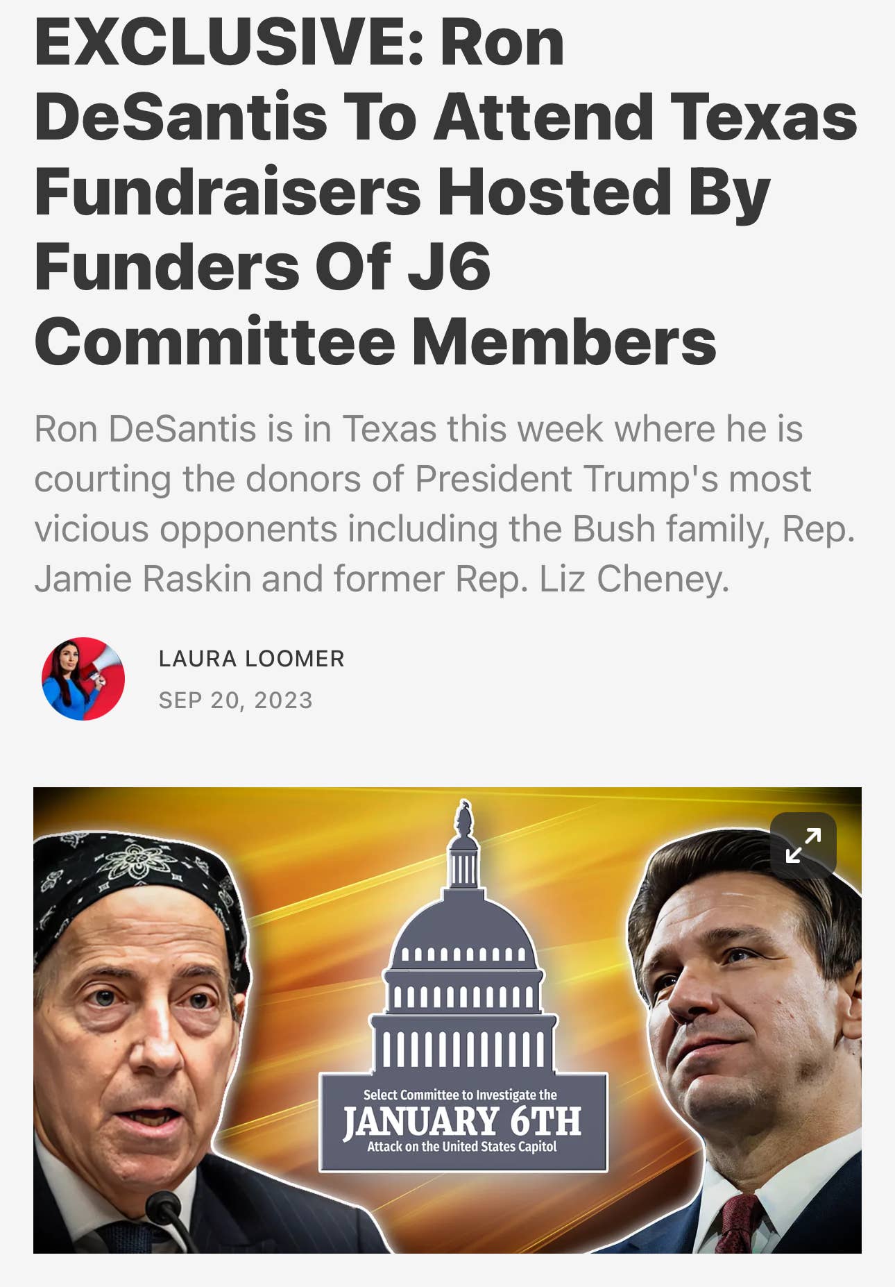 The Trump Campaign Amplified Laura Loomer a Dozen Times on Their Own ...