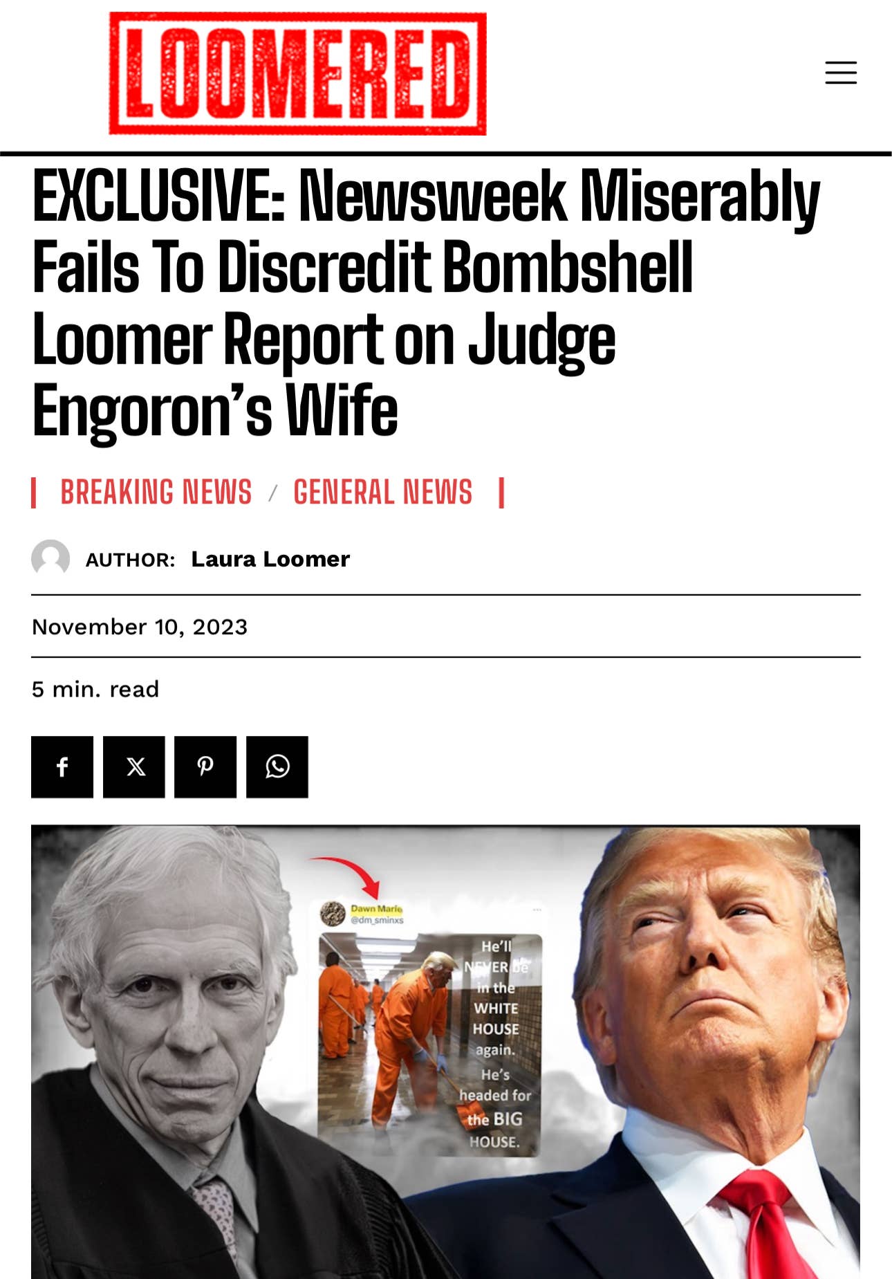 The Trump Campaign Amplified Laura Loomer a Dozen Times on Their Own ...