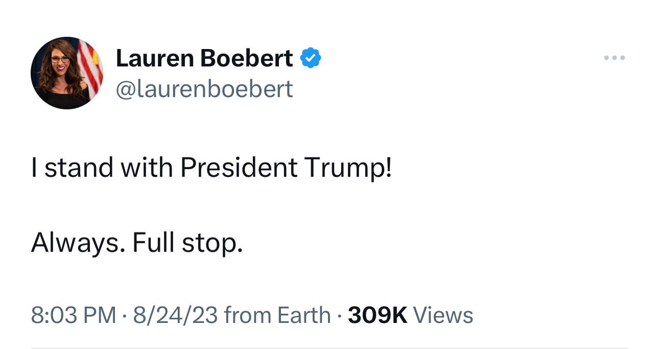 Lauren Boebert Liked Tweet Comparing Trump to MLK - MeidasTouch News