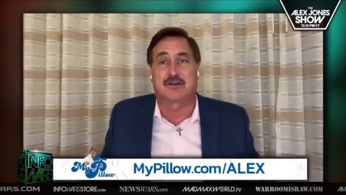 Lindell lumpy pillow - MeidasTouch News